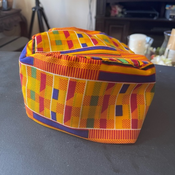 None | Accessories | New Kente Kufi Kofi Cap | Poshmark